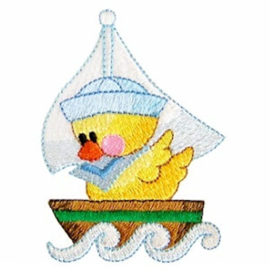 Cute Duck Embroidery Designs - Delightful Duckies Machine Embroidery ...