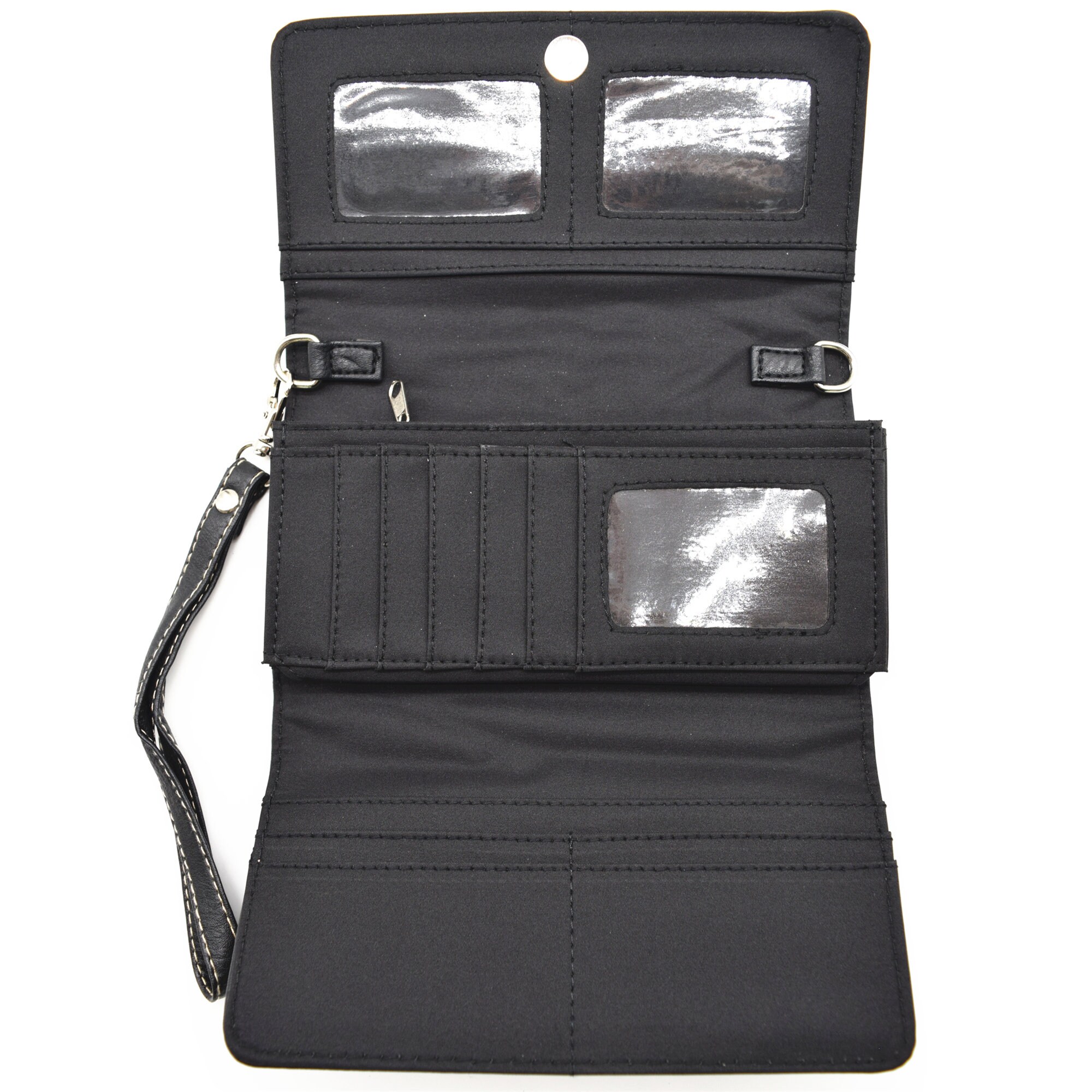 Punk Gothic Cross Bone Rhinestone Skull Black Handbag Studded | Etsy