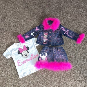 Minnie Mouse 3pc Outfit - Etsy