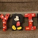 Mickey Mouse Letters, Mickey Mouse, Custom Letters - Etsy