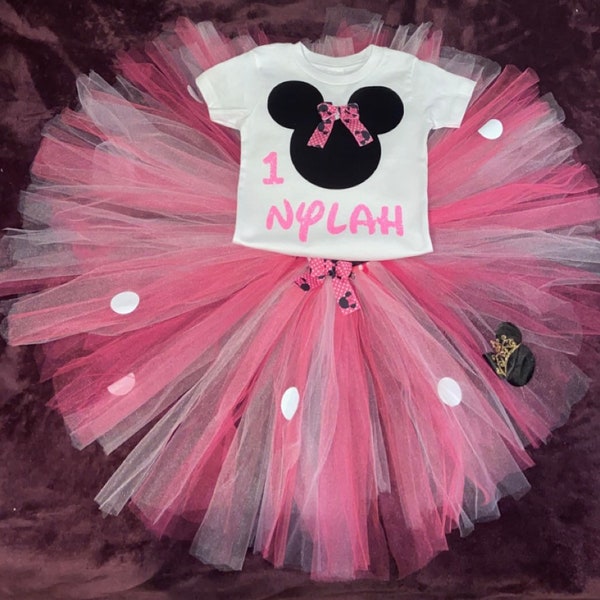 Minnie Mouse Tutu - Etsy