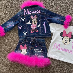 Minnie Mouse 3pc Outfit - Etsy
