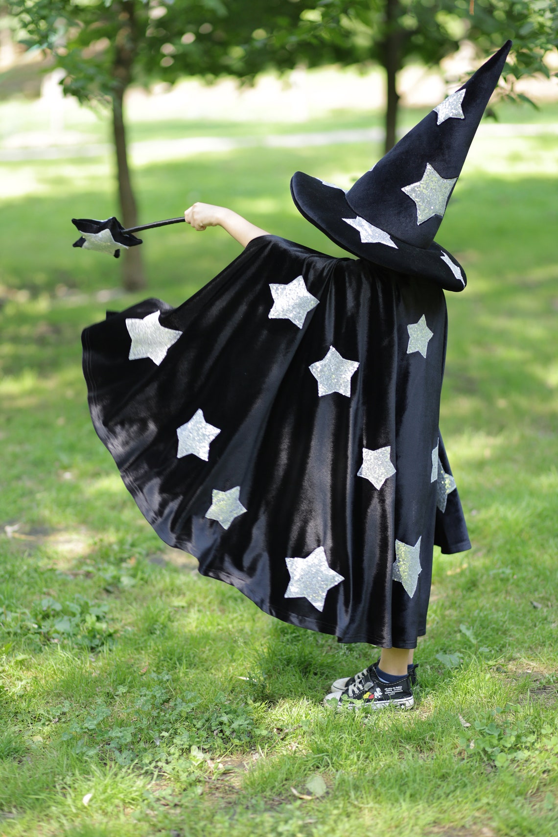 Kids Wizard Costume for Halloween Magic Cape for Kids Party | Etsy