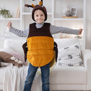 Kids Bug Costume – Beetle, Ant, Cockroach Outfit for Halloween, School ...