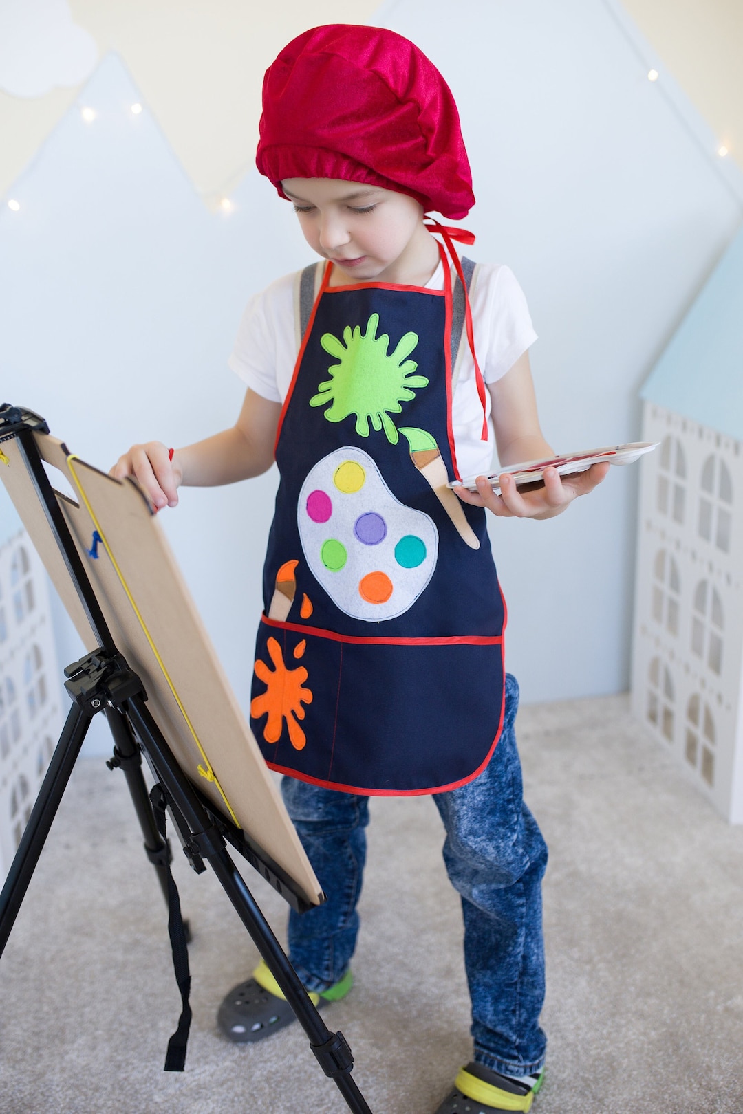 Apron Artist for Kids of All Ages, Masterpiece Maker Apron, Toddler ...