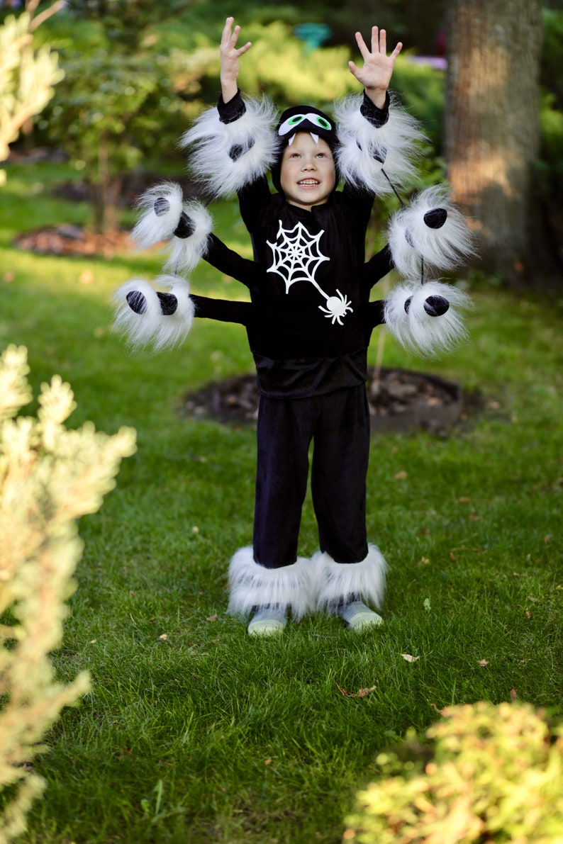 Spooky Spider Costume for Boys and Girls Toddler Carnival - Etsy