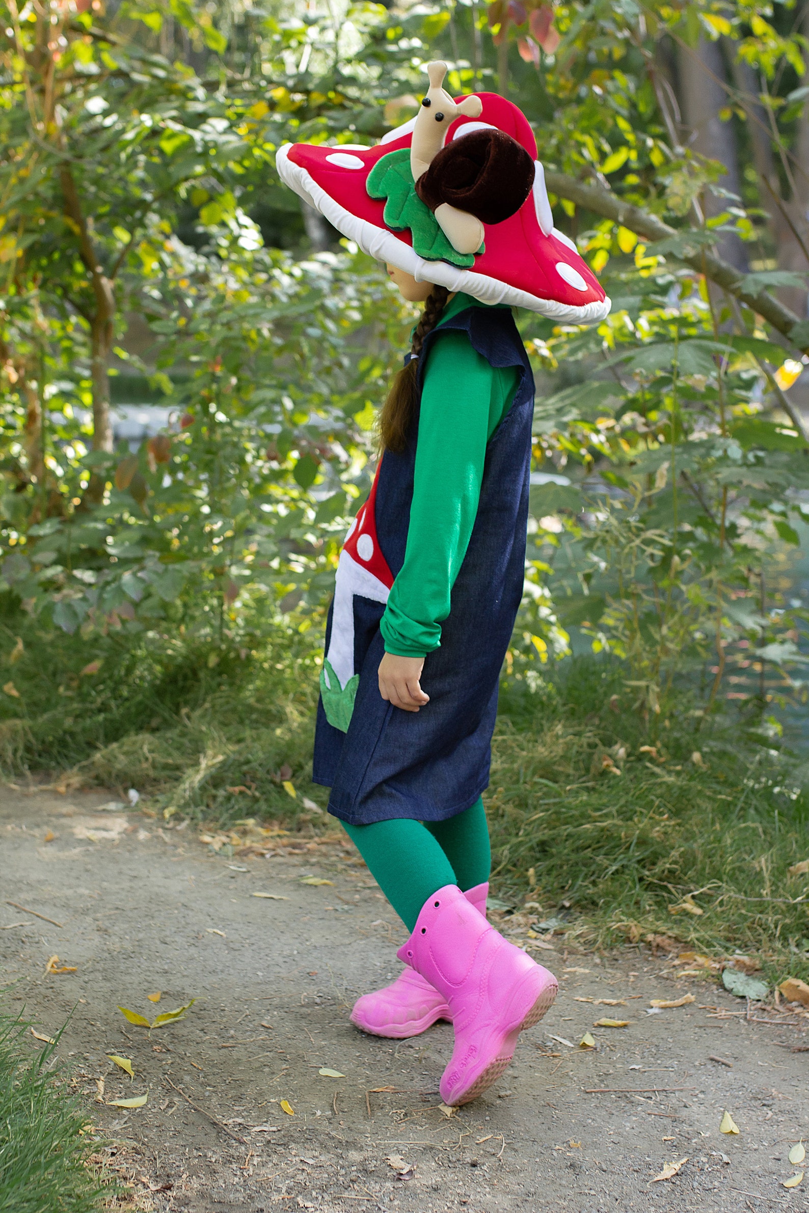 Fly agaric Toadstool costume for girl and adult Amanita | Etsy