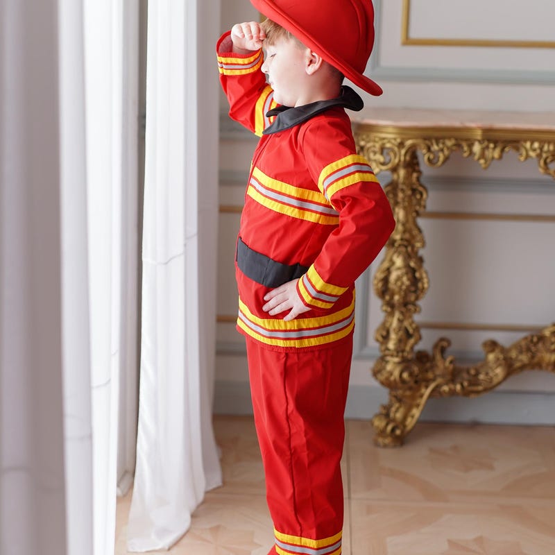 Toddler Fireman Costume - Etsy