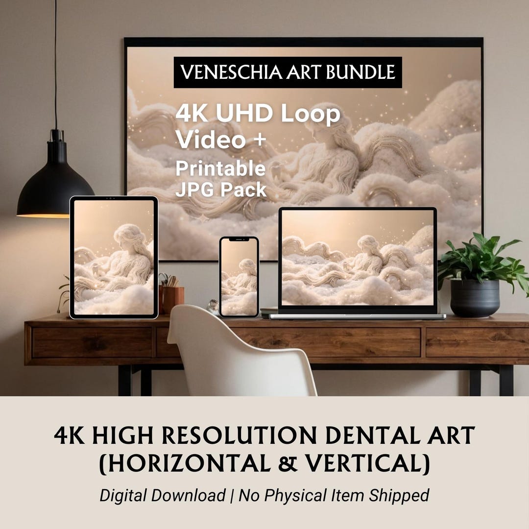 Magical Tooth Fairy Dental Art 4K, Luxury Clinical Wall Decor, Ethereal ...
