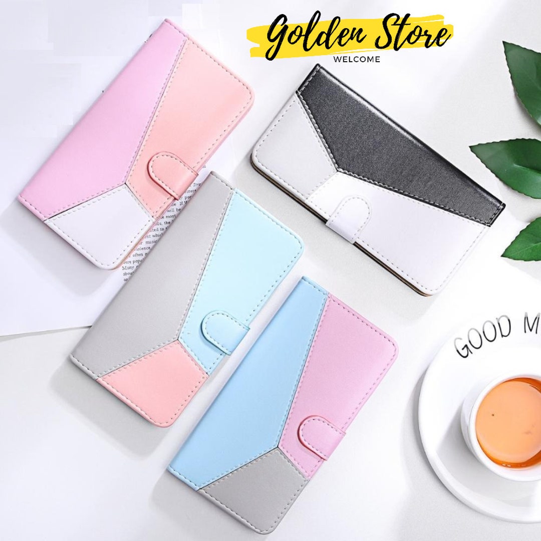 Splicing Flip Xiaomi Redmi Case for Note 9 Pro Wallet Leather - Etsy