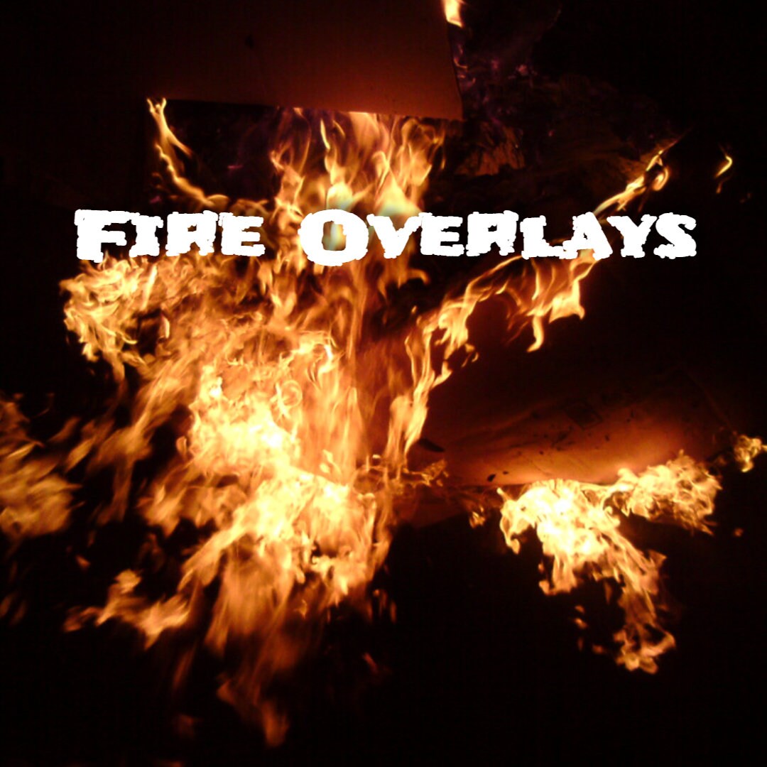 46 Fire Overlays Burn Overlays Digital Overlays High - Etsy