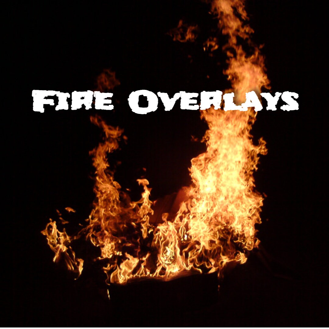 46 Fire Overlays Burn Overlays Digital Overlays High - Etsy