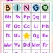 Alphabet Bingo, Bingo Template, Preschool Printable, Homeschool ...