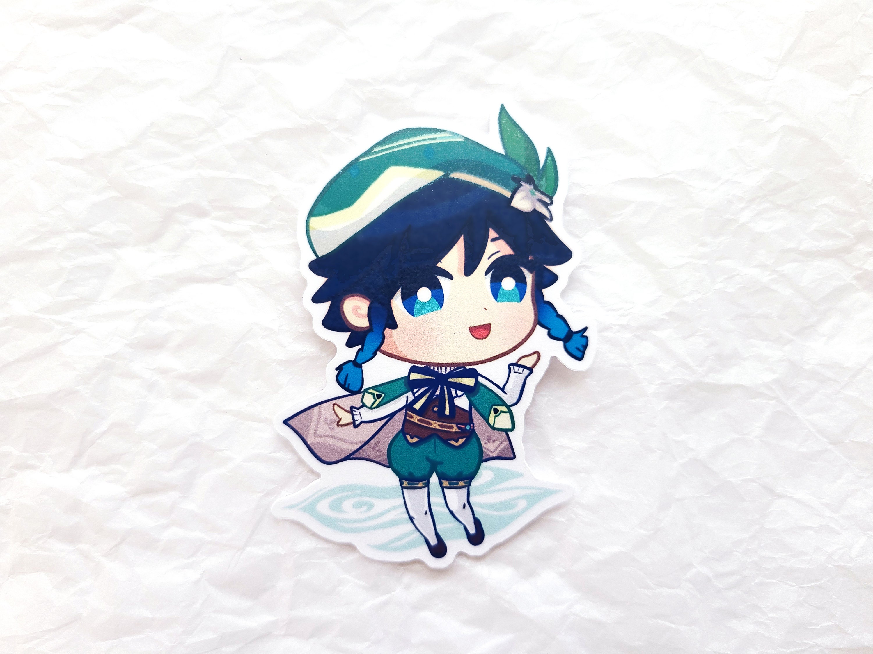 Genshin Impact Stickers - Monstadt Edition Cute, Chibi Characters ...