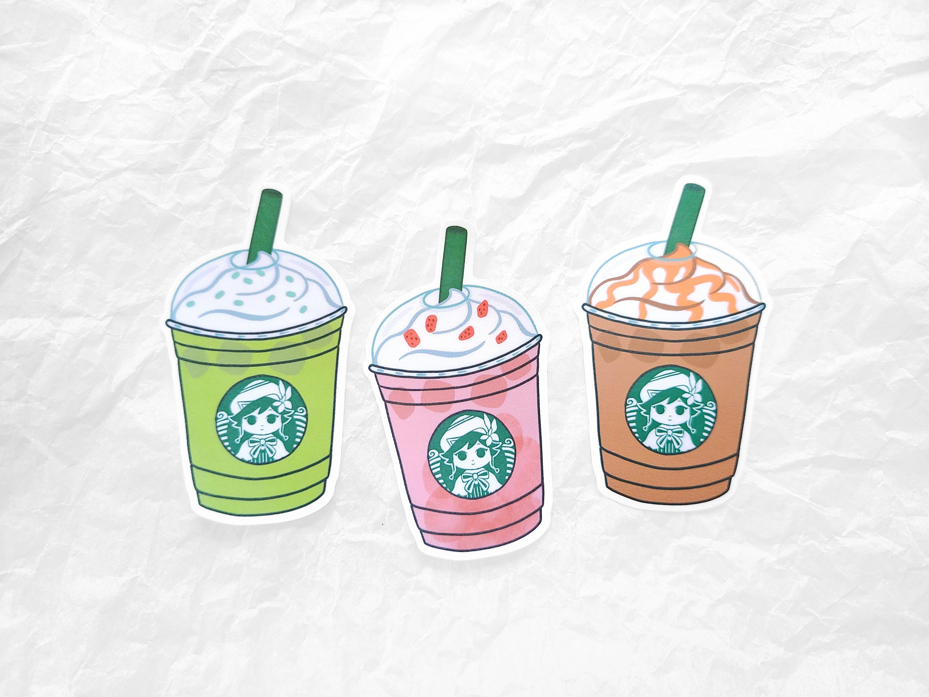 Paper, Party & Kids Stickers Venti sticker Coffee handmade sticker die ...