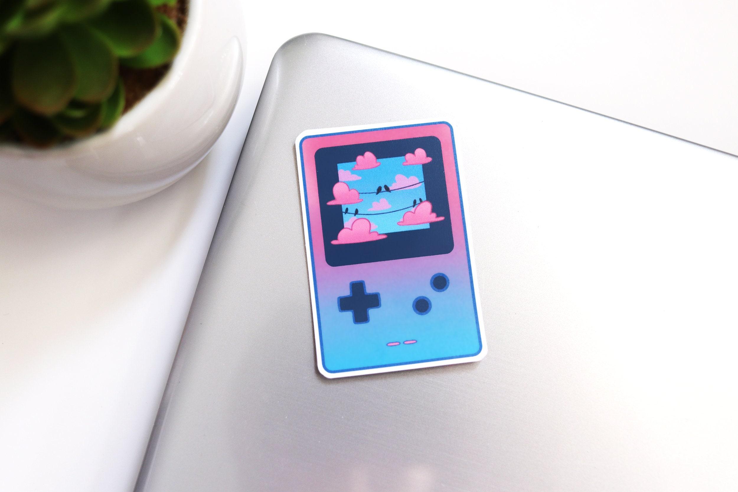 Game Boy Sticker Aesthetic Dreamy Stickers | Etsy