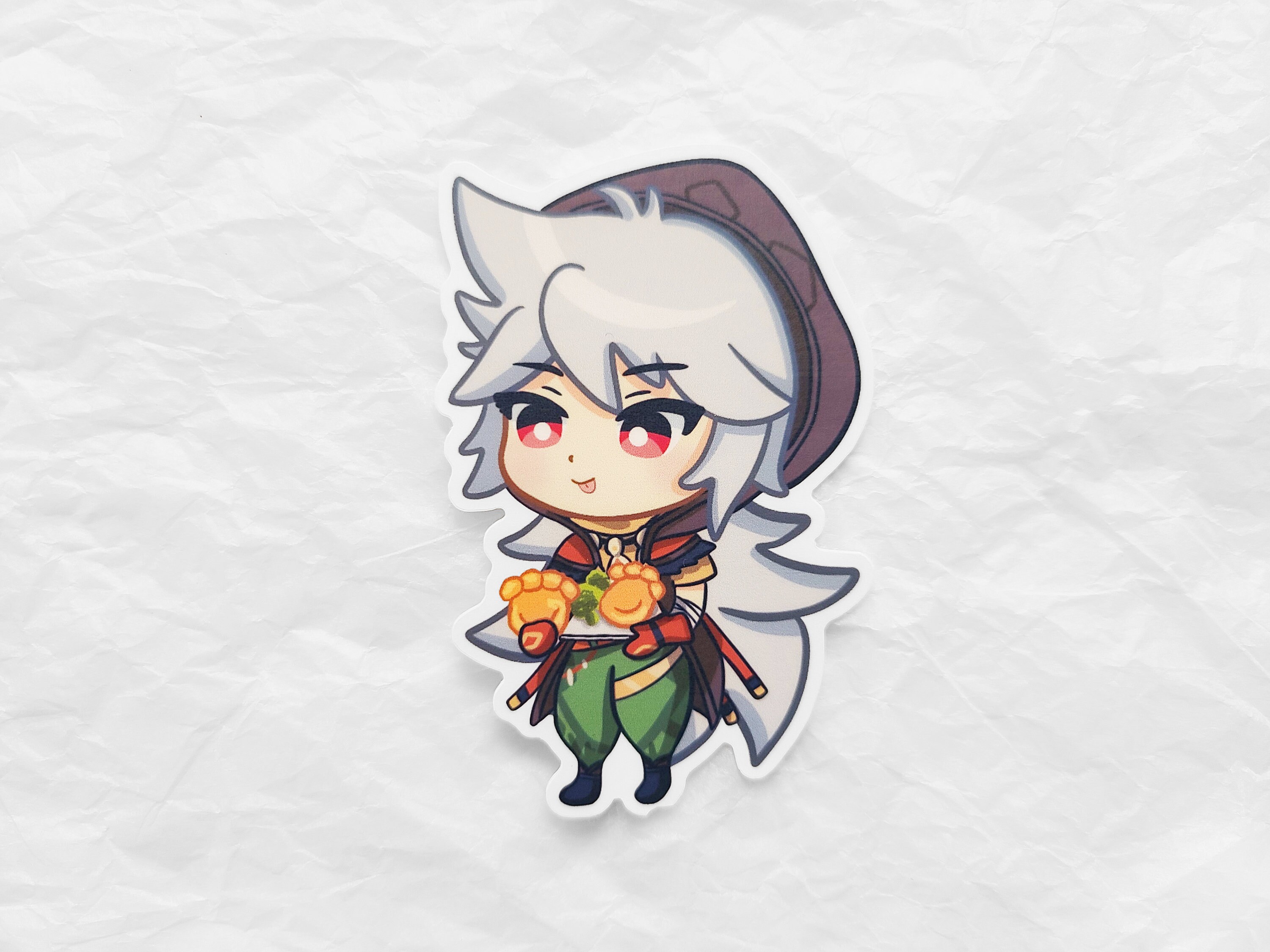 Genshin Impact Stickers - Monstadt Edition Cute, Chibi Characters ...