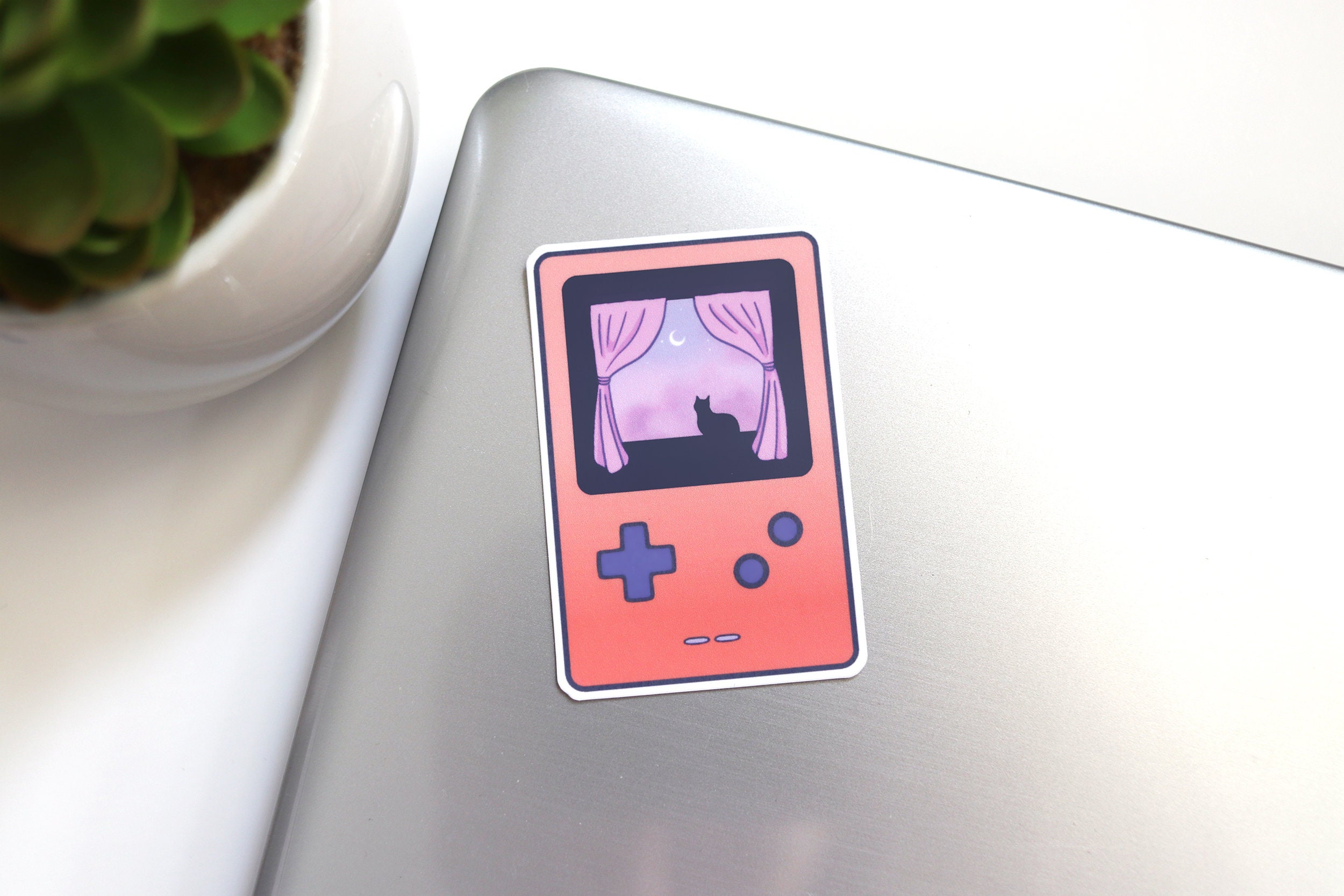 Game Boy Sticker Aesthetic Dreamy Stickers | Etsy