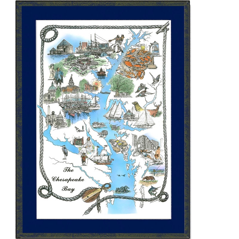 Chesapeake Bay Wall Art - Etsy