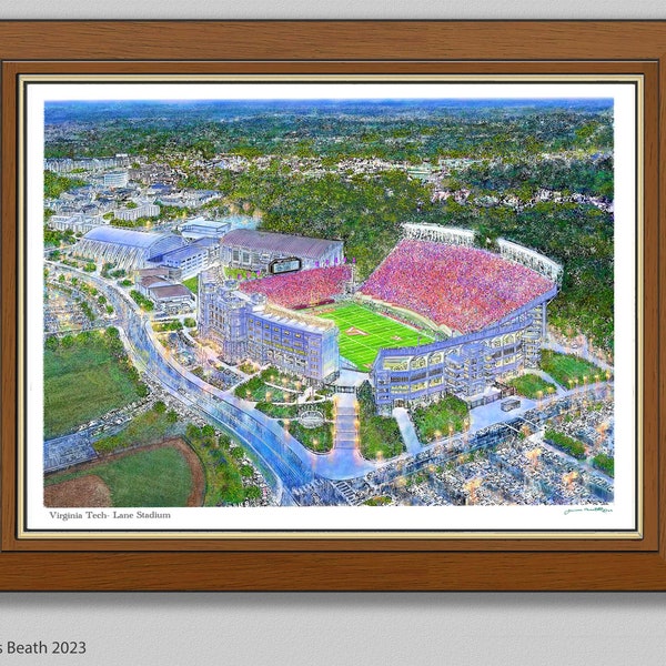 Virginia Tech Wall Decor - Etsy