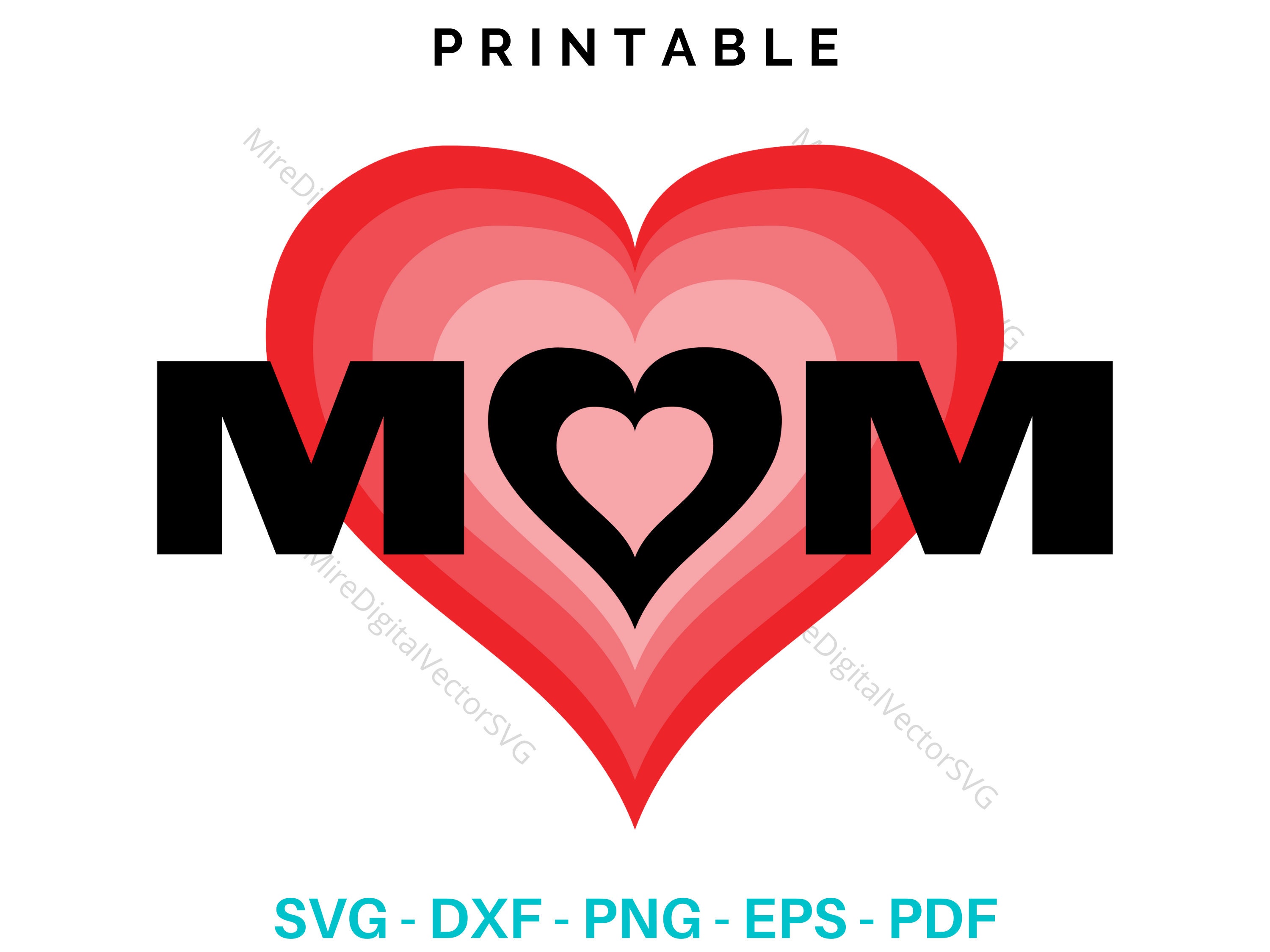 Mom #2 SVG Cutfiles, Mothersday Svg, Svg File, Svg Cutfile, Clip Art ...