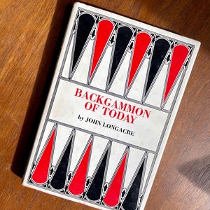 Backgammon of Today by John Longacre (1973) | Vintage Hardcover Coffee ...