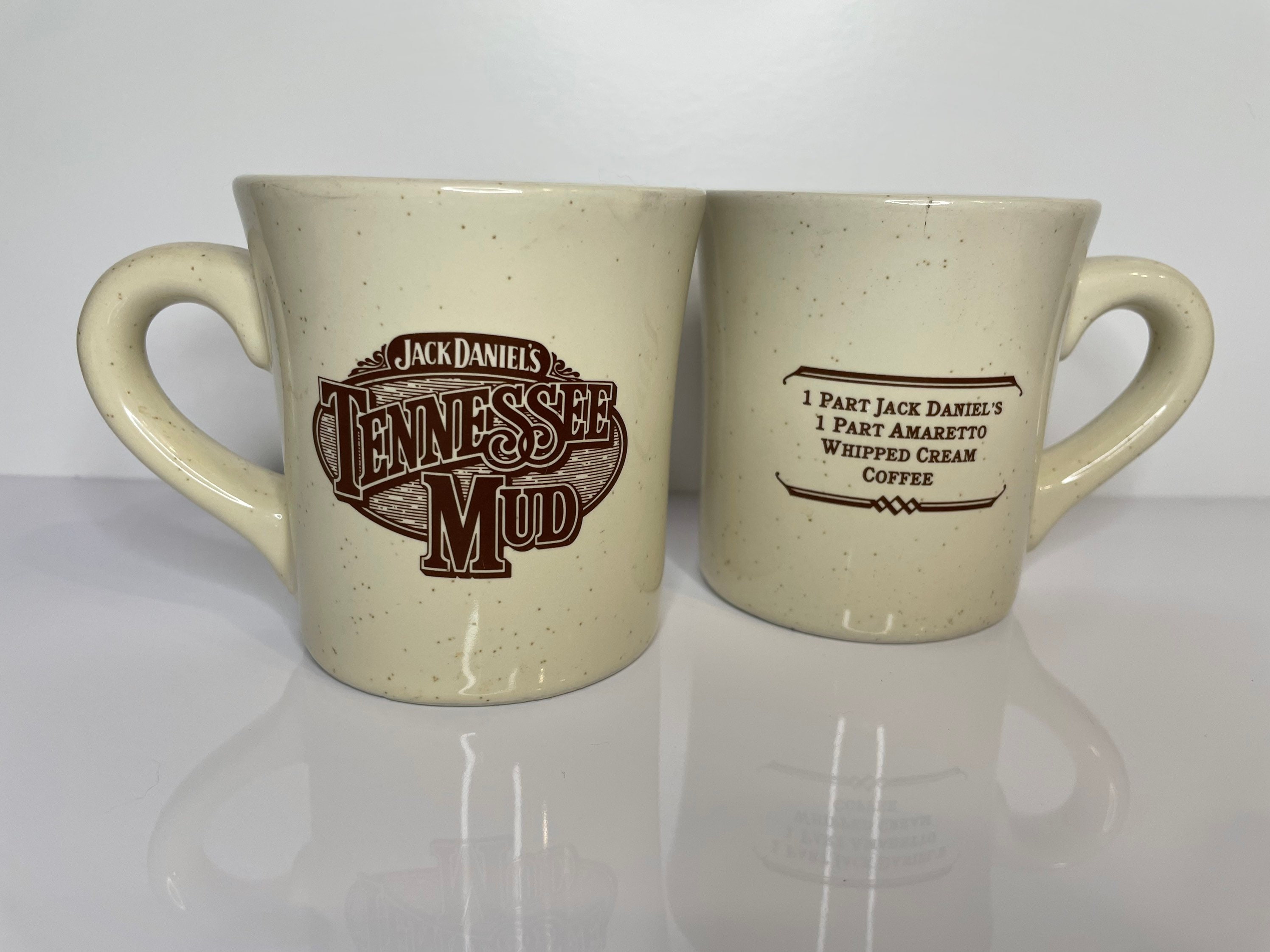 Vintage Jack Daniel's Tennessee Mud Stoneware Pottery Mug With Recipe ...