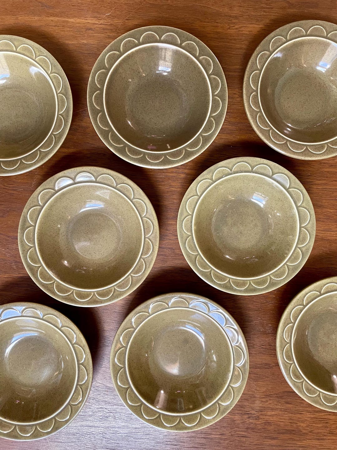 Vintage Homer Laughlin Granada by Sheffield Avocado Olive Green ...