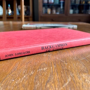 Backgammon of Today by John Longacre (1973) | Vintage Hardcover Coffee ...