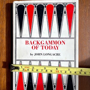 Backgammon of Today by John Longacre (1973) | Vintage Hardcover Coffee ...