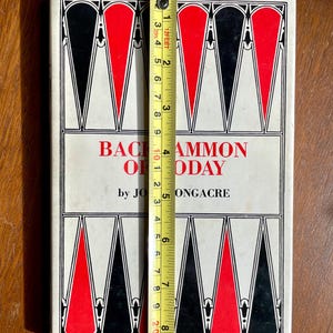 Backgammon of Today by John Longacre (1973) | Vintage Hardcover Coffee ...