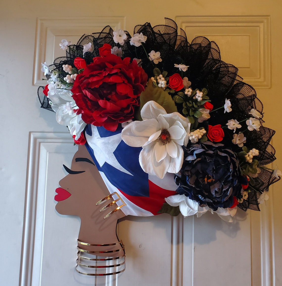 Puerto Rican Wreath Puerto Rican Diva Wreath Puerto Rican - Etsy