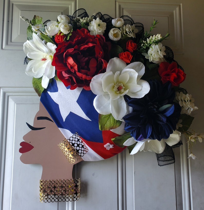 Puerto Rican Wreath Puerto Rican Diva Wreath Puerto Rican - Etsy
