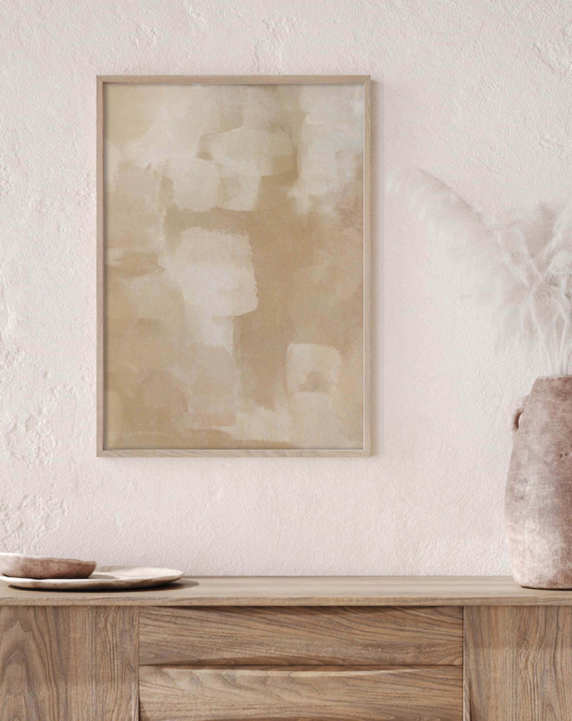 Neutral Abstract Wall Art Texture Print Neutral Art Print - Etsy