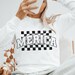 Retro Merica Png Design for Sublimation or DTF, Checkered Merica Png Design, Varsity Retro ...