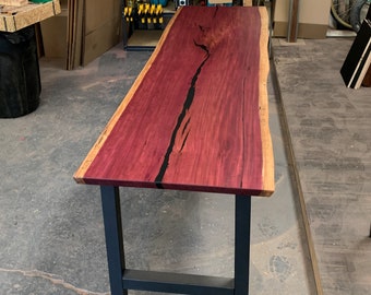 Epoxy Purple Table - Etsy