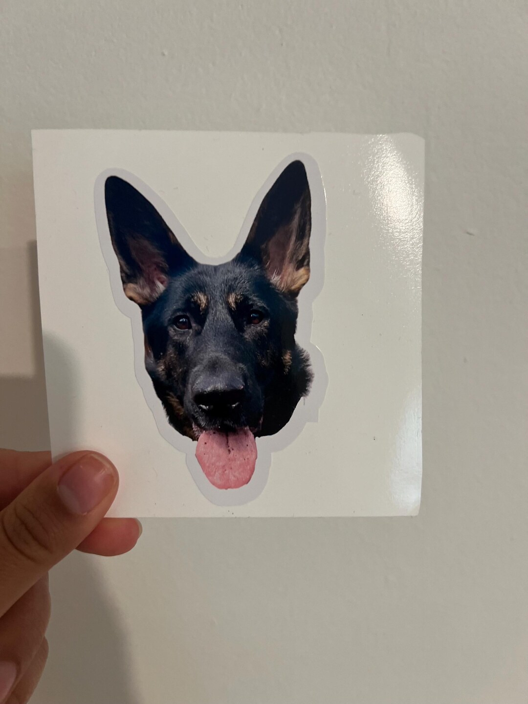 Custom Pet Face 3 Inch Stickers, Personalized Dog Stickers, Pet Parent ...