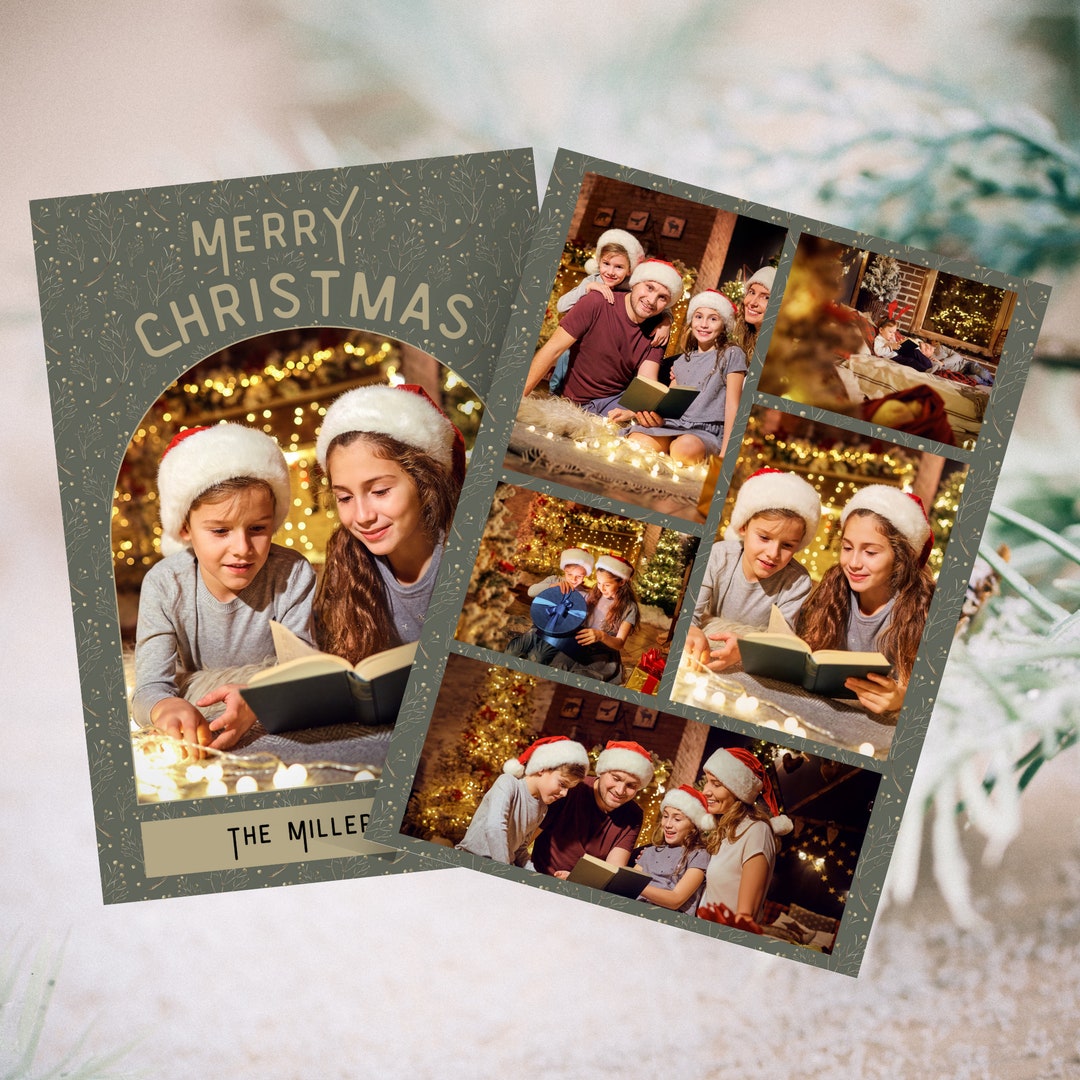 Digital Download Greeting Cards, Customizable Digital Holiday Cards ...