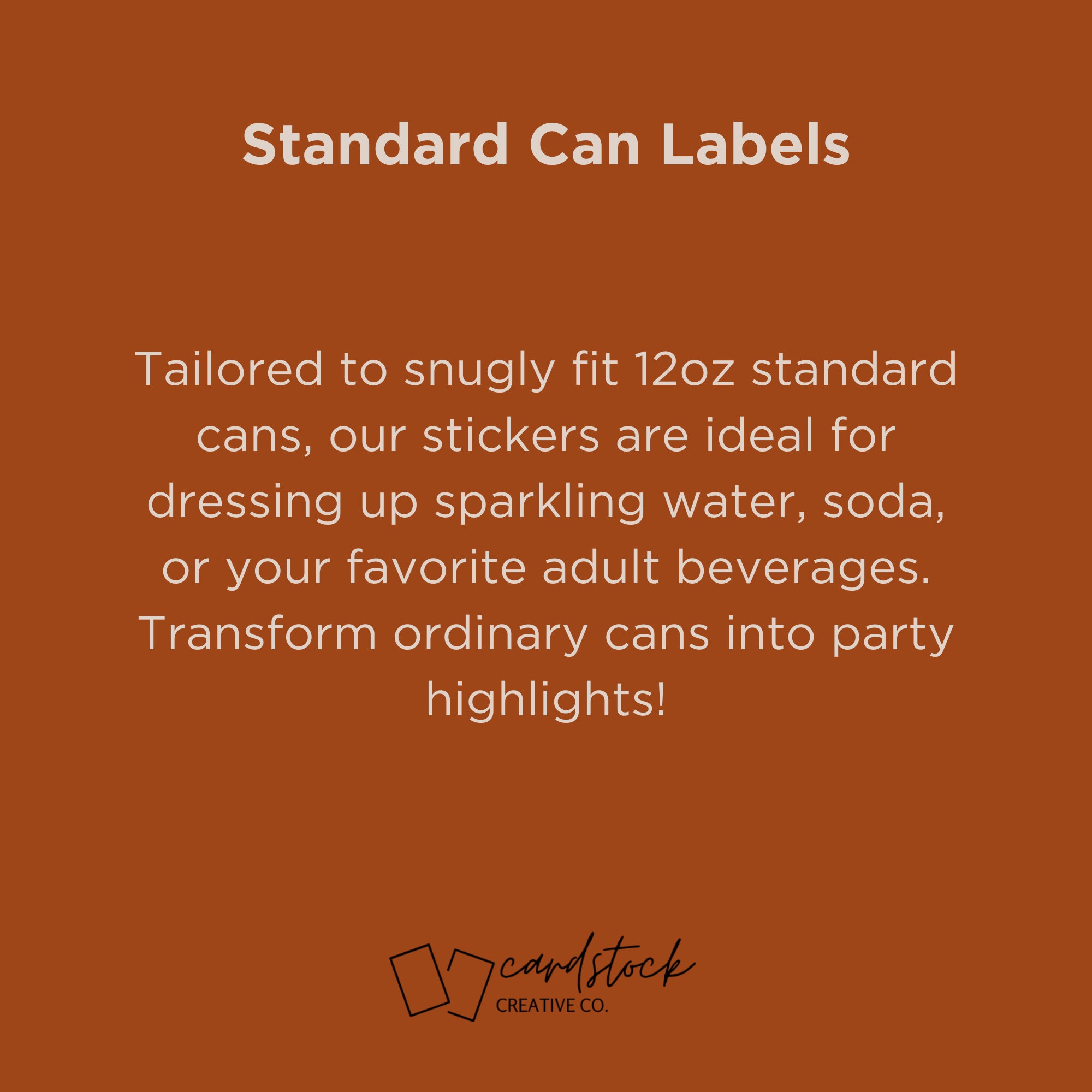 Custom Beer Can Stickers - Upload Your Own Design, Pop Can Wraps for ...