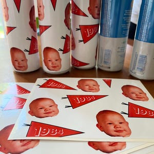 Custom Printed Seltzer Can Labels, Personalized Skinny Can Stickers ...