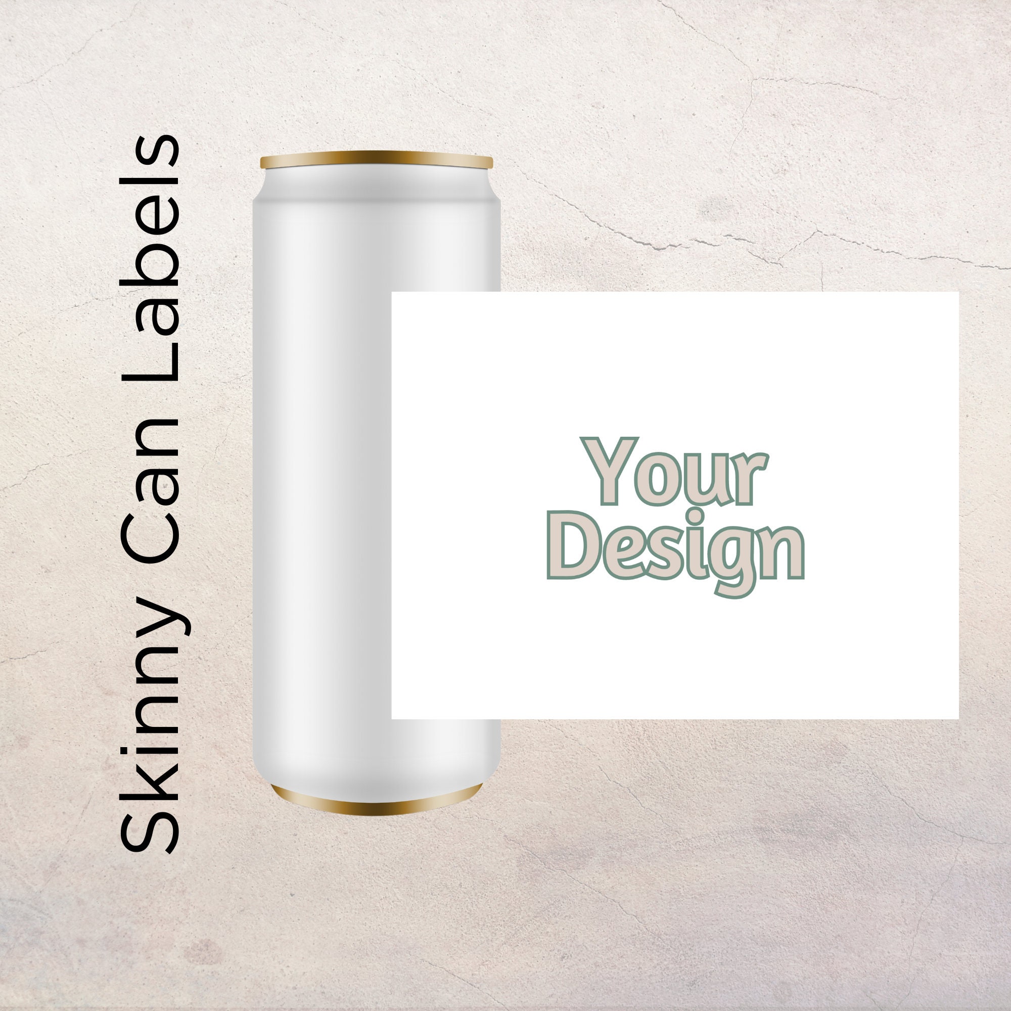 Custom Seltzer Can Labels, Personalized Skinny Can Stickers, Custom ...