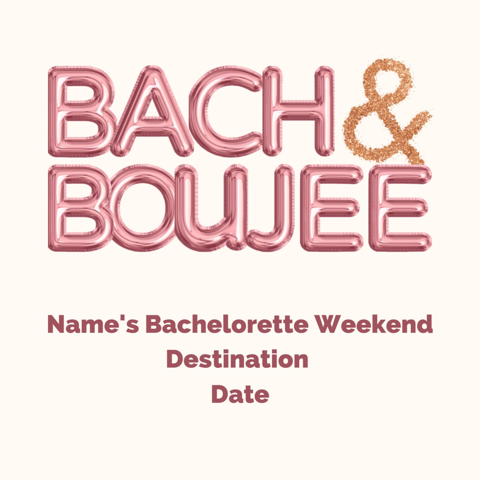 Bach and Boujee Bottle Label | Customized Champagne Label | Liquor ...