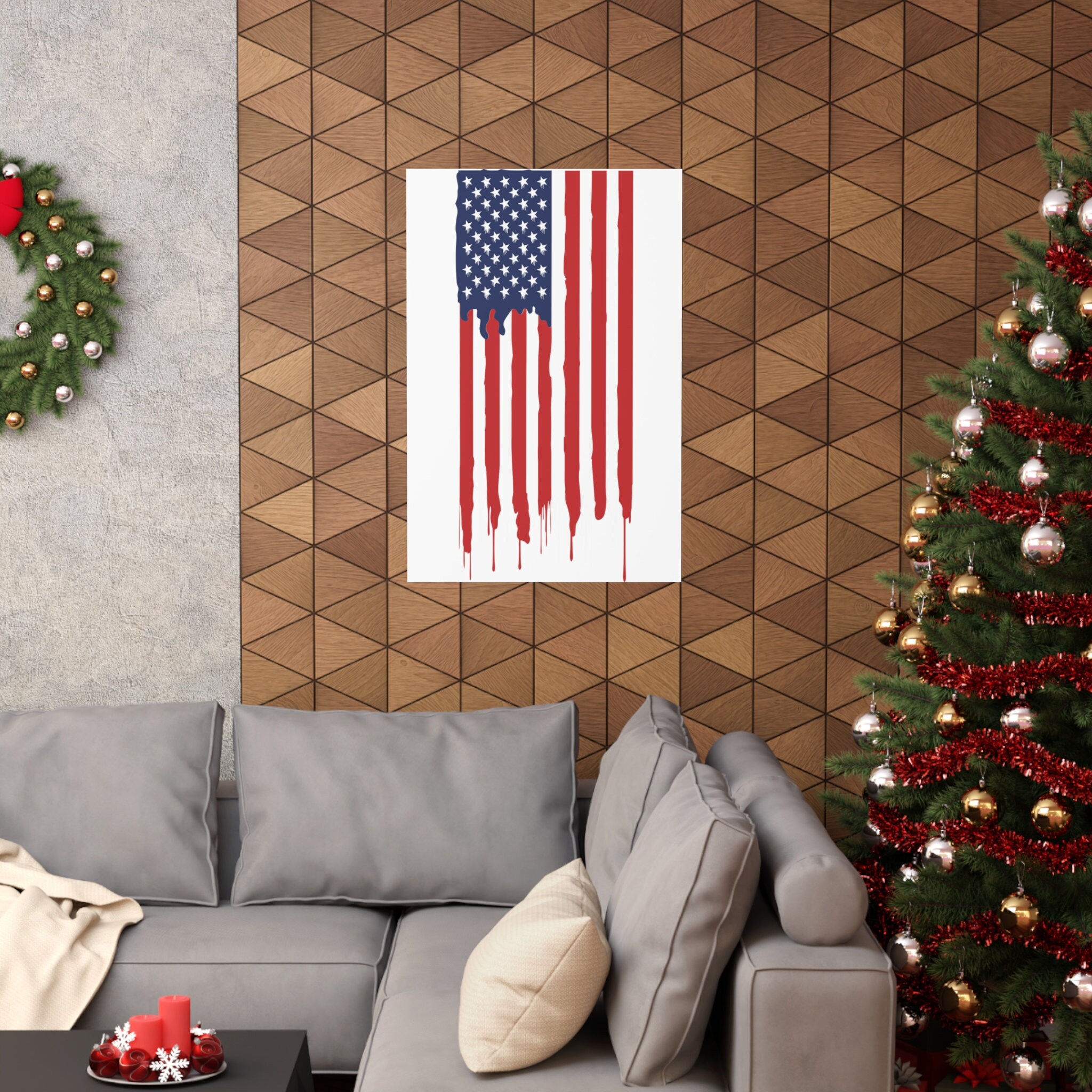 American Flag Poster - Etsy