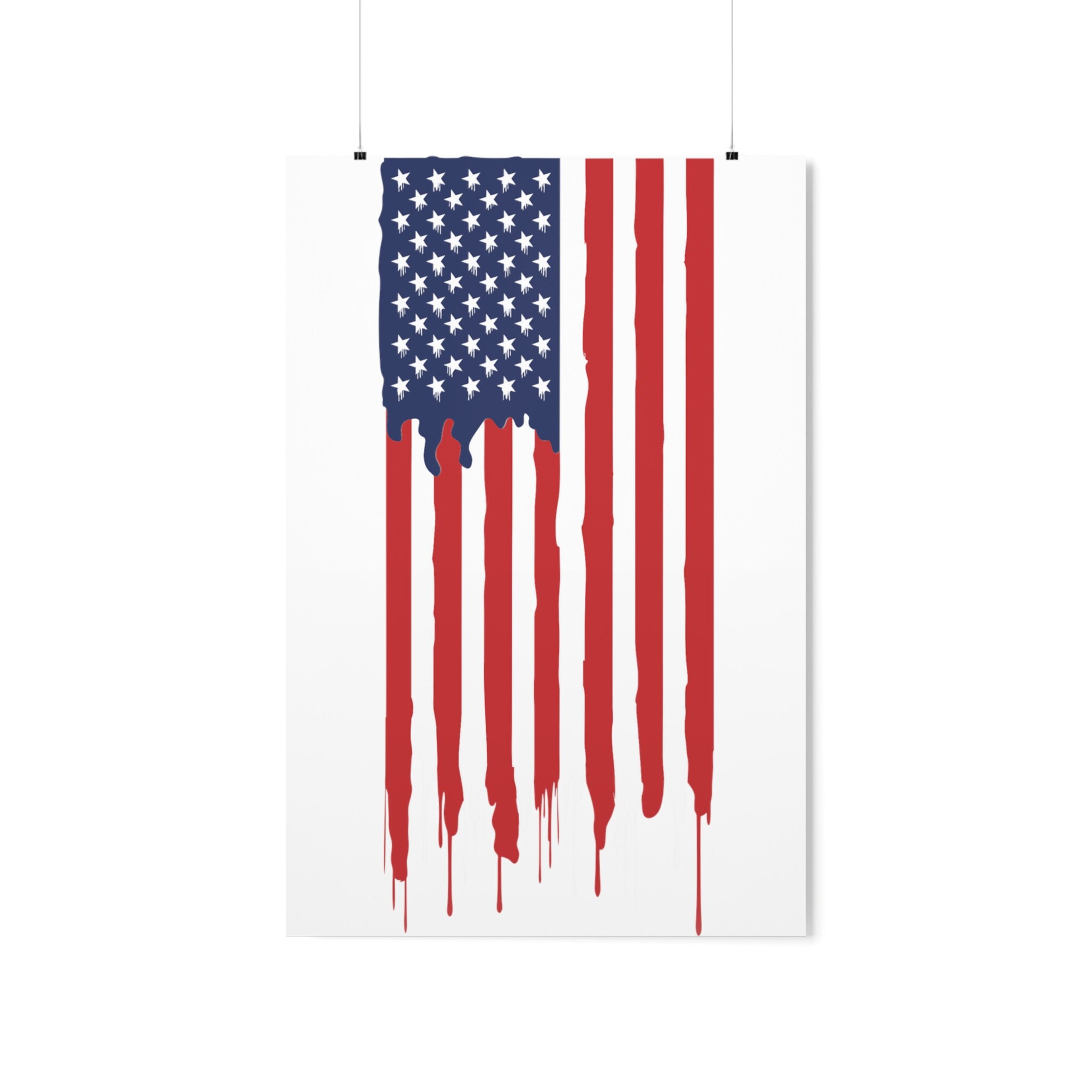 American Flag Poster - Etsy