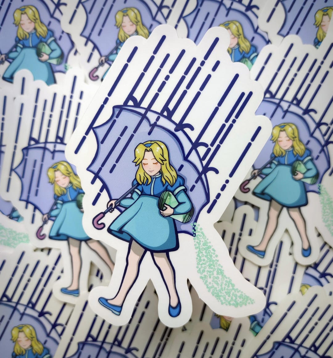 Jumbo Maria Robotnik Heal Unit Clear Vinyl Sticker From Shadow the ...