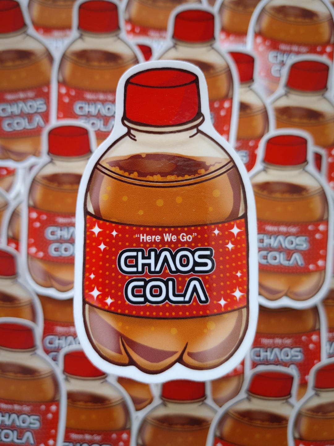 Chaos Cola Vinyl Sticker - Sonic Adventure 2 Fan Art - Etsy