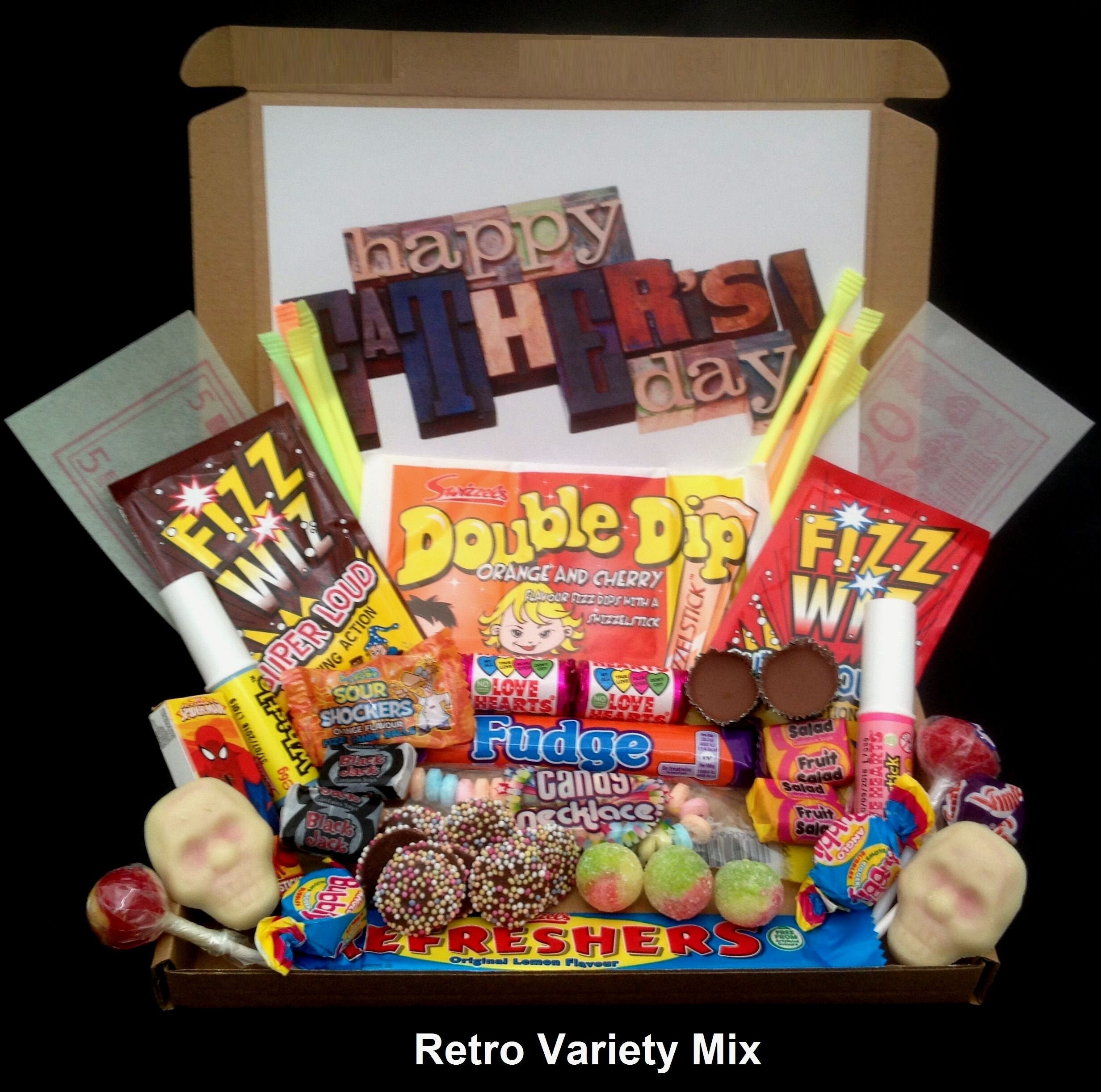 Fathers Day Personalised Sweet Gift Boxes 13 Sweet Varieties - Etsy UK