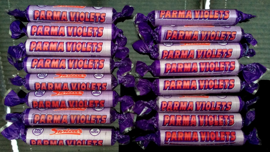 Swizzels Mini Parma Violet Rolls Party Bag Filler Wedding Favours - Etsy