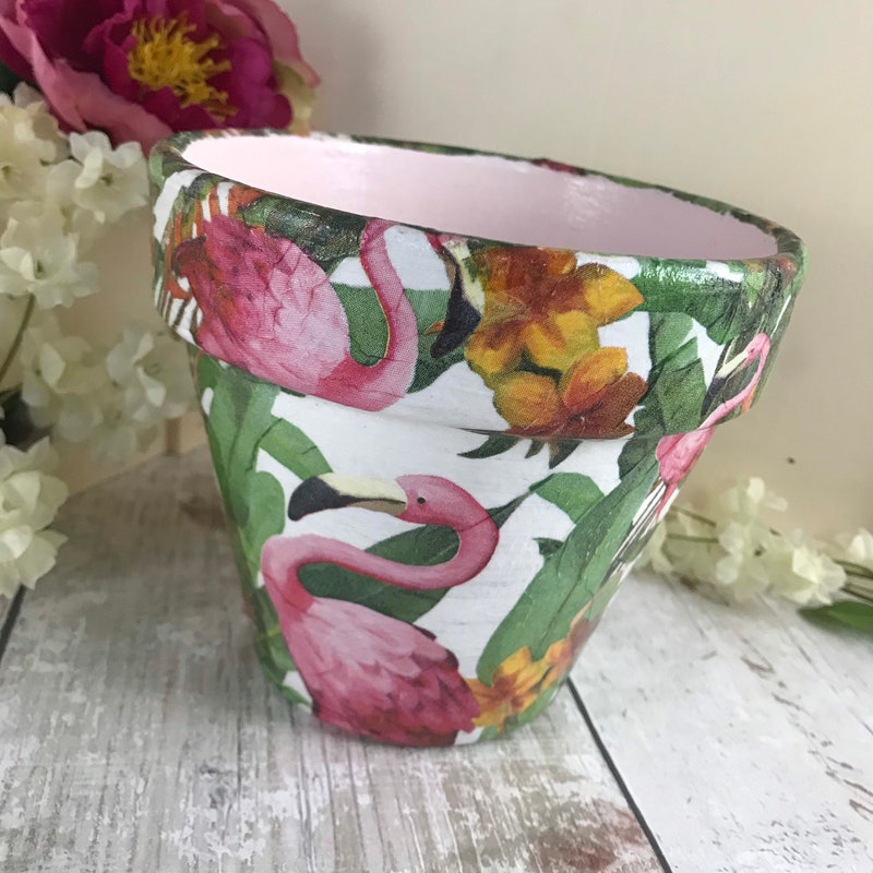 Pink Plant Pot - Etsy UK