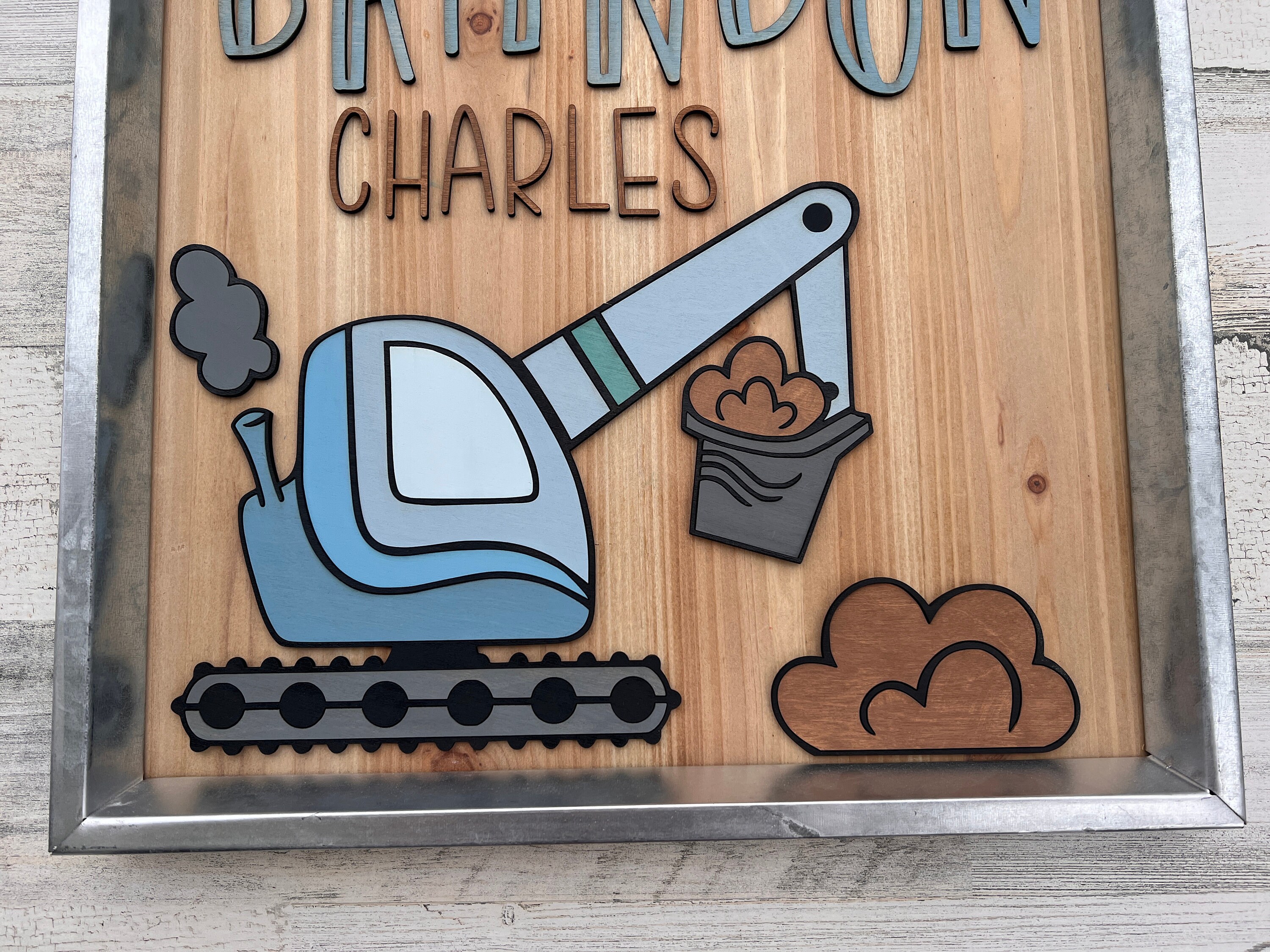 Instant Digital Download Cute Excavator SVG File Perfect for Glowforge ...